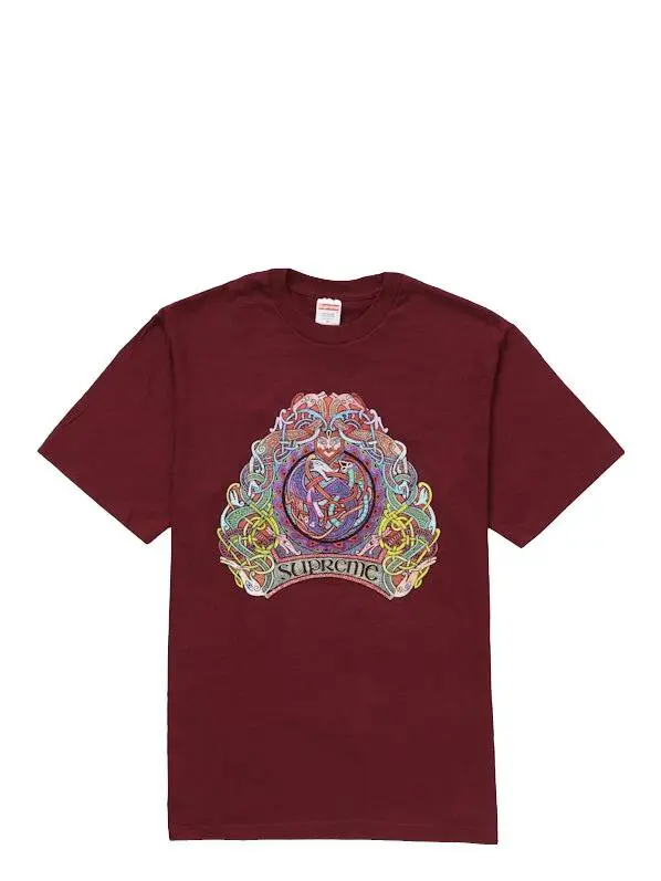 Supreme Knot Tee Shirt - Burgundy
