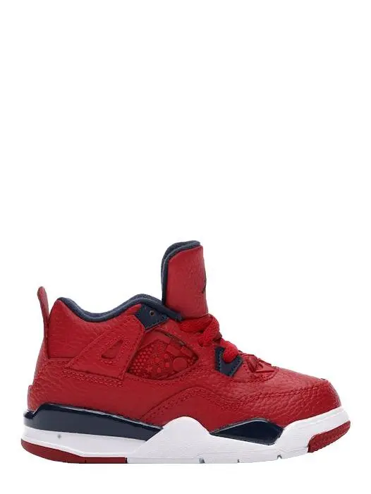 JORDAN 4 Retro Fiba - Gym Red/obsidian/white