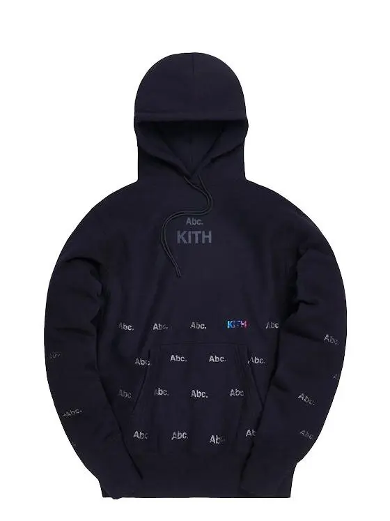 Kith X Advisory Board Crystals Holograph Hoodie - Black