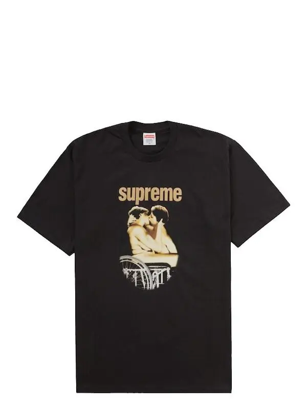 Supreme Kiss Tee Shirt - Black