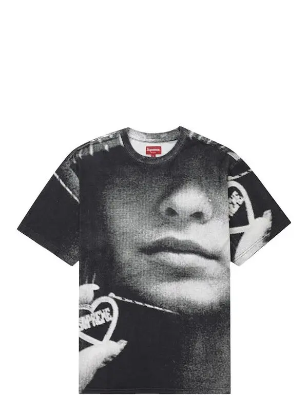Supreme Kim Necklace Short Sleeve Top - Black