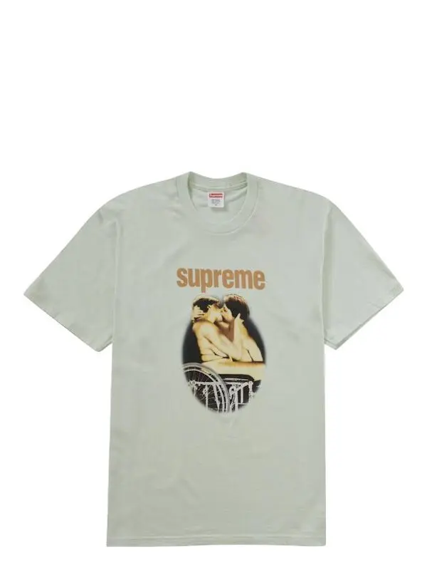 Supreme Kiss Tee Shirt - Pale Green