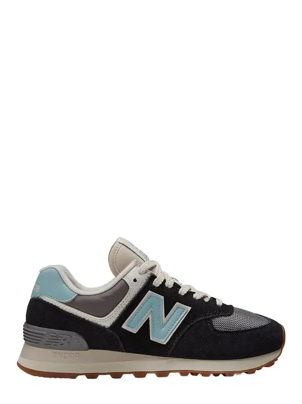 NEW BALANCE 574v2 Sneakers - Black/ocean Haze