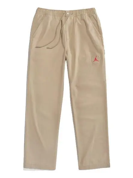 TRAVIS SCOTT Cactus Jack X Jordan Canvas Pant - Desert/khaki/university Red