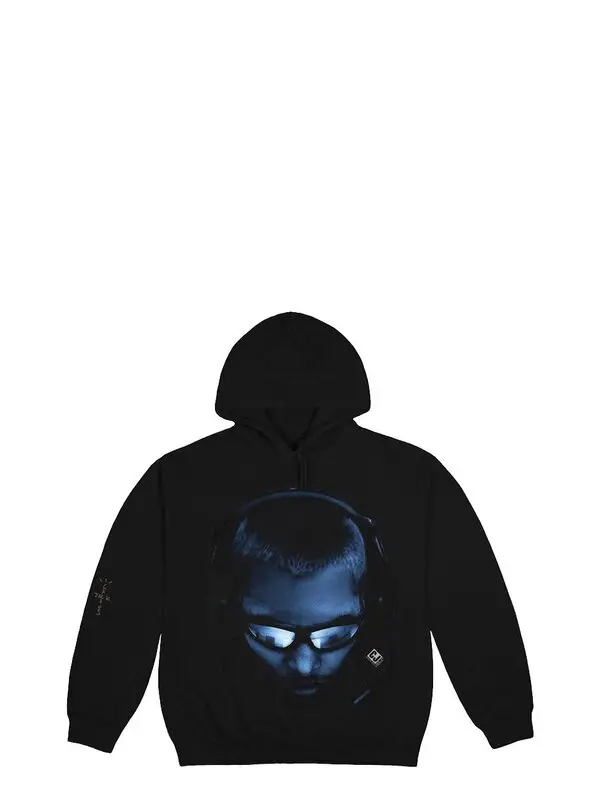 TRAVIS SCOTT Corrupted Hoodie - Black