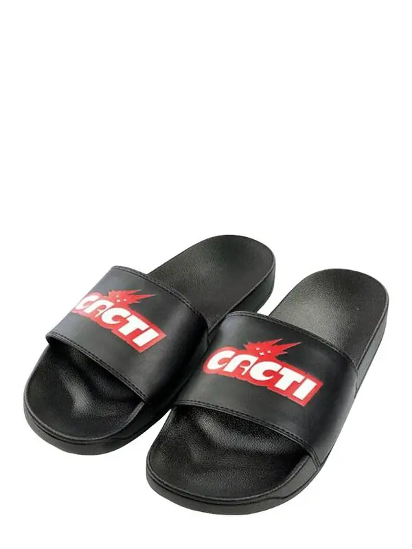 TRAVIS SCOTT Cacti Slide - Black/red/white