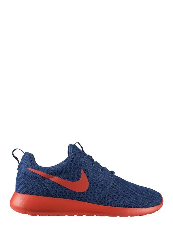 Nike Roshe Run Sneakers - Dark Royal Blue/team Orange/volt