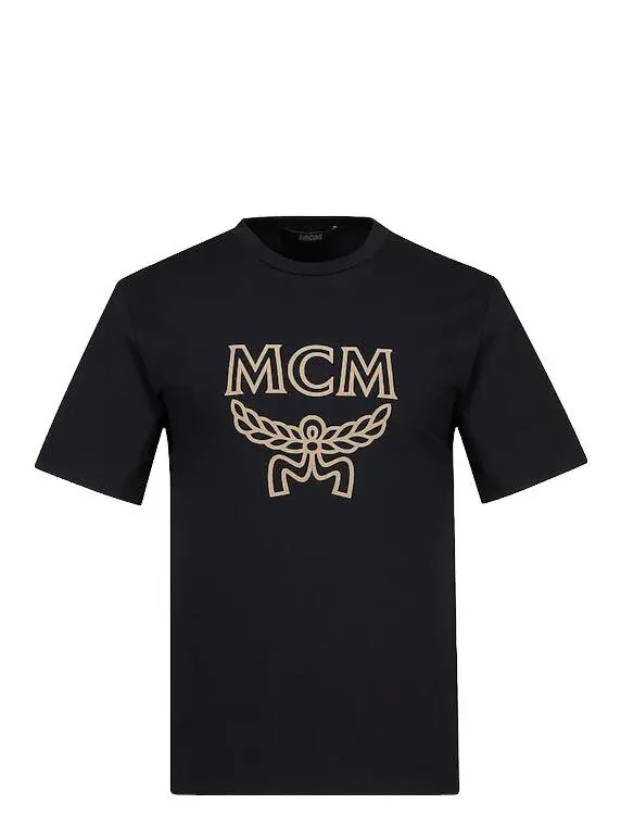 Mcm Classic Logo T-shirt - Black