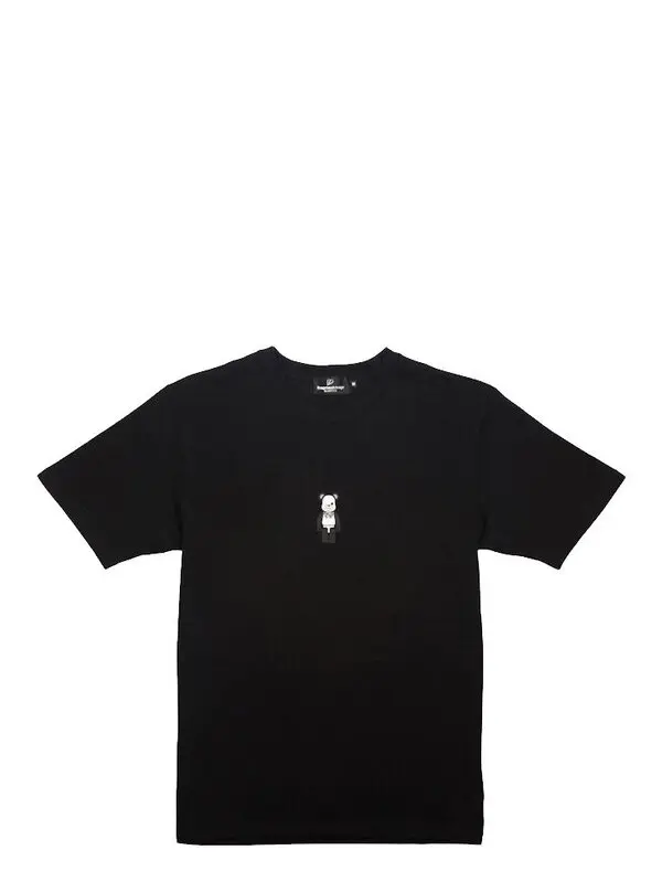 MEDICOM TOY X Fragment Design X Freemansory Bearbrick Tee Shirt - Black