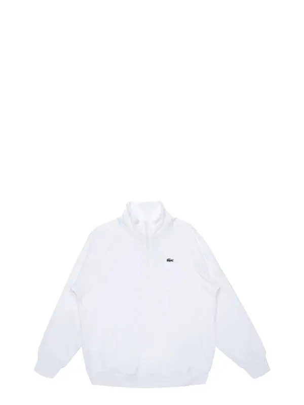 Supreme Lacoste Velour Halfzip Track Top - White