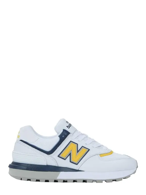 NEW BALANCE 574 Sneakers - White/navy Blue/green