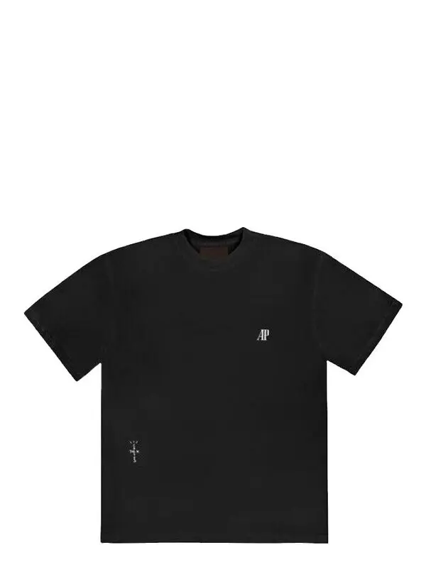 TRAVIS SCOTT Cj X Audemars Piguet Vintage Tee Shirt - Black