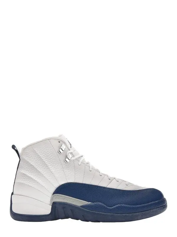JORDAN Retro - White/french Blue/metallic Silver