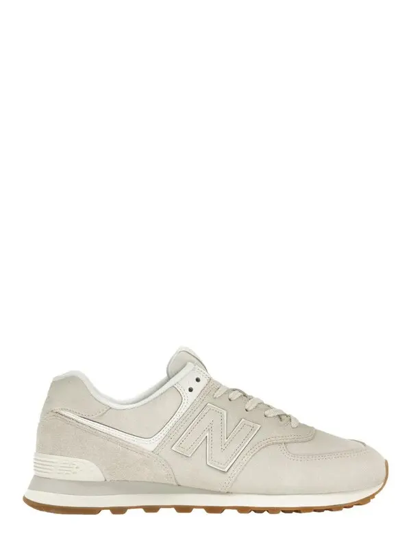 NEW BALANCE 574 Sneakers - White/tan