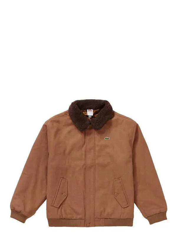 Supreme Wool Bomber Jacket - Tan