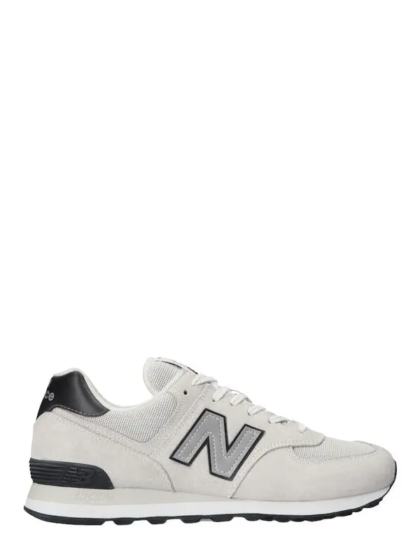 NEW BALANCE 574 Sneakers - White/silver/black