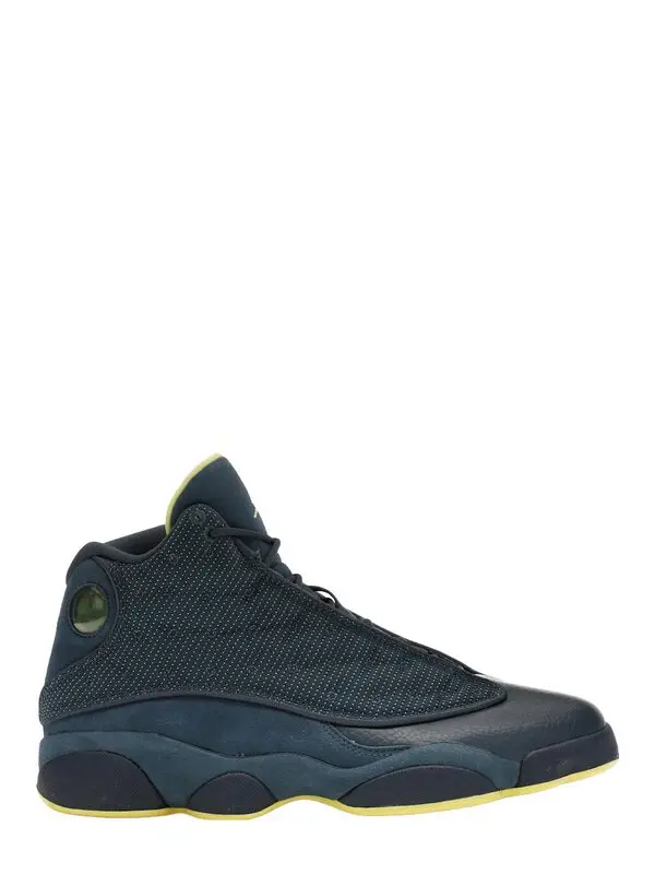 JORDAN Retro Sneakers - Squadron Blue/electric Yellow/black