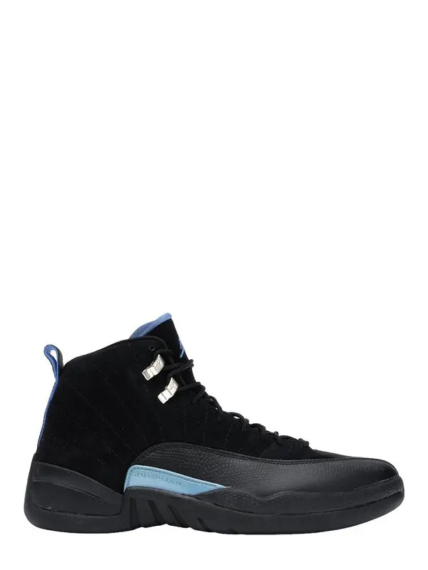 JORDAN Retro Nubuck Sneakers - Black/white/university Blue