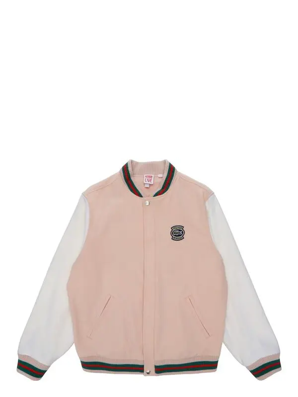 Supreme Wool Varsity Jacket - Peach