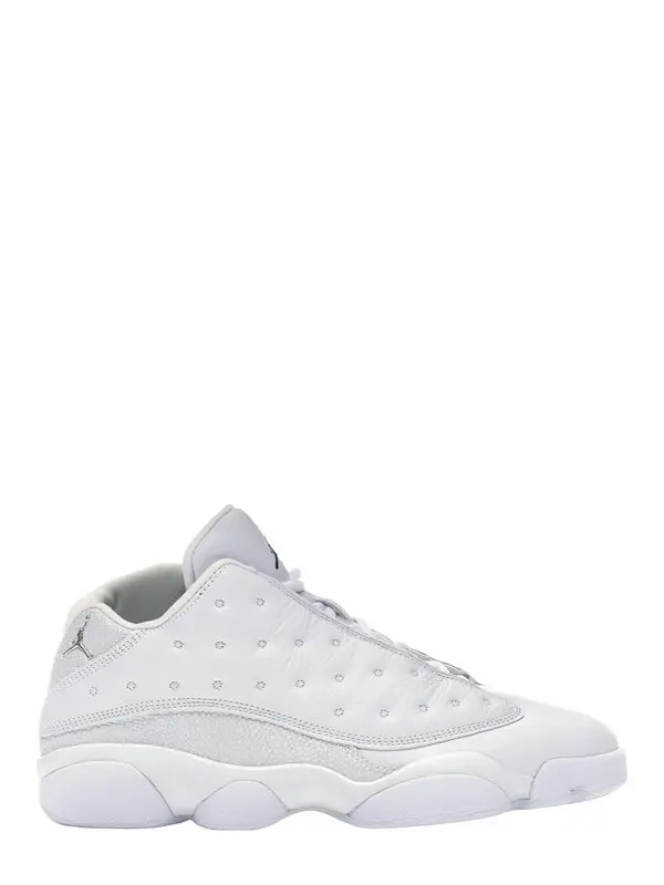 JORDAN Retro Low All Sneakers - White/metallic Silver/ice Blue