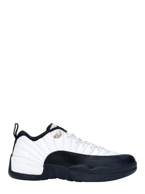 JORDAN 12 Retro Low Sneakers - White/black/taxi
