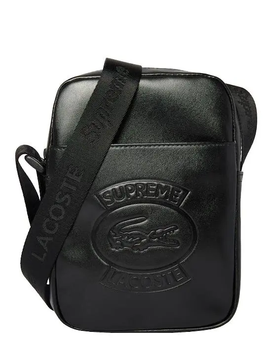 Supreme Lacoste Shoulder Bag - Black