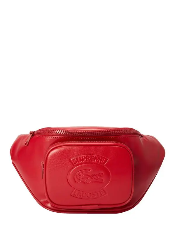 Supreme Lacoste Waist Bag - Red