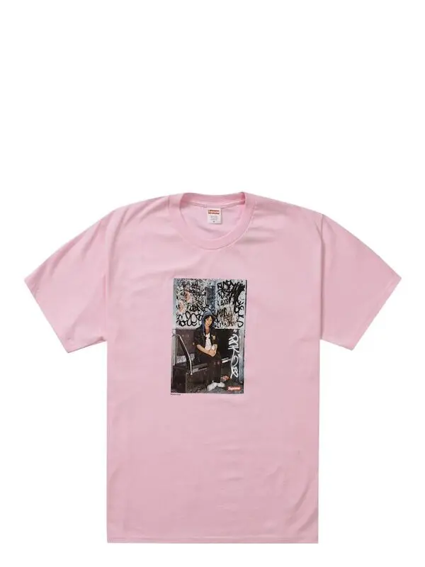 Supreme Lady Pink Tee Shirt - Light Pink