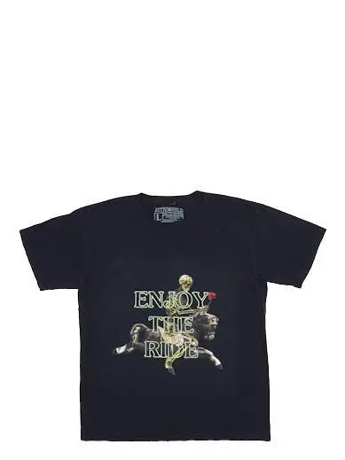 TRAVIS SCOTT Enjoy The Ride Glow Tee Shirt - Black