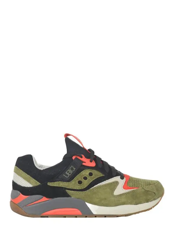 Saucony Grid 9000 Ubiq Dirty Martini Sneakers - Green/black