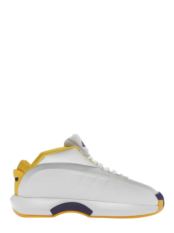 Adidas Crazy 1 Lakers Home Sneakers - Running White/sunshine/collegiate Purple