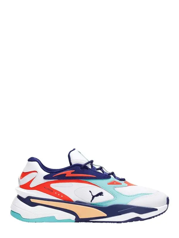 PUMA Rs-fast Courtside Sneakers - White/angel Blue/elektro Blue