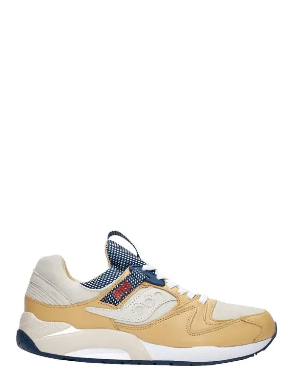 Saucony Grid 9000 Sns Business Class Sneakers - White/bird Blue/birch