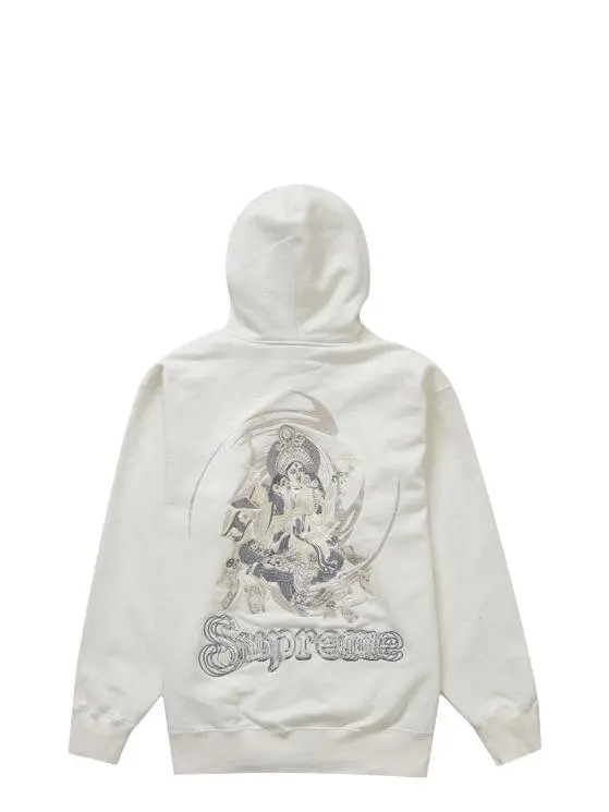 Supreme Lakshmi Zip Up Hooded Sweatshirt - White