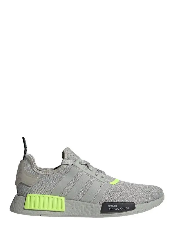 Adidas Nmd R1 Serial Pack Sneakers - Metal Grey/core Black/signal Green