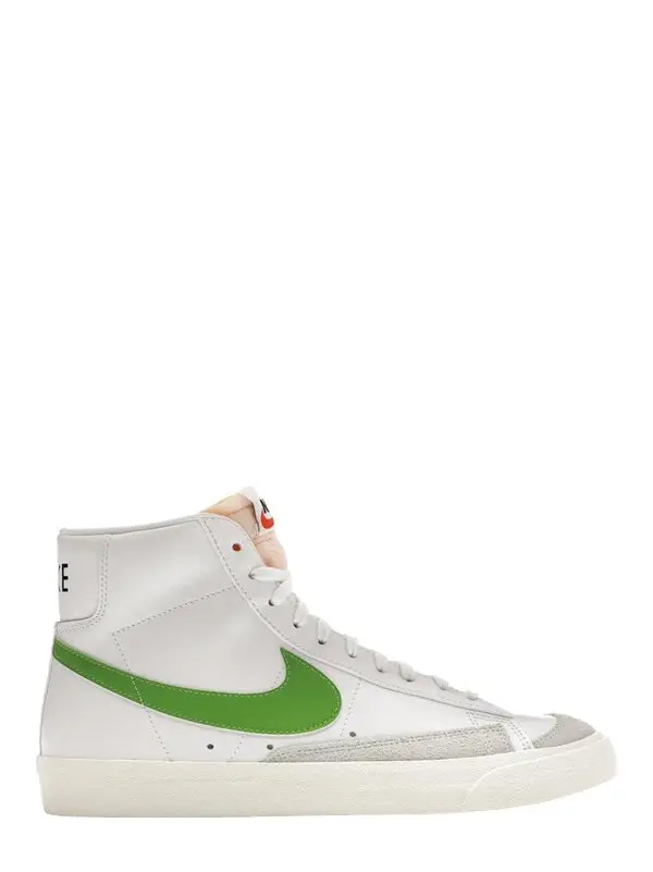 Nike Blazer Mid 77 Vintage Mismatched Swoosh Chlorophyll - White/black/sail