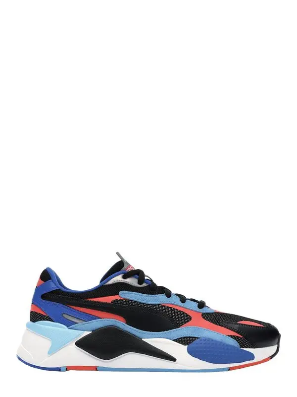 PUMA Rsx3 Level Up Sneakers - Puma Black/hot Coral