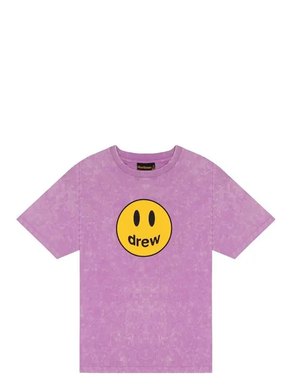 Drew House Mascot Short Sleeve Tee Shirt - Washed Grape