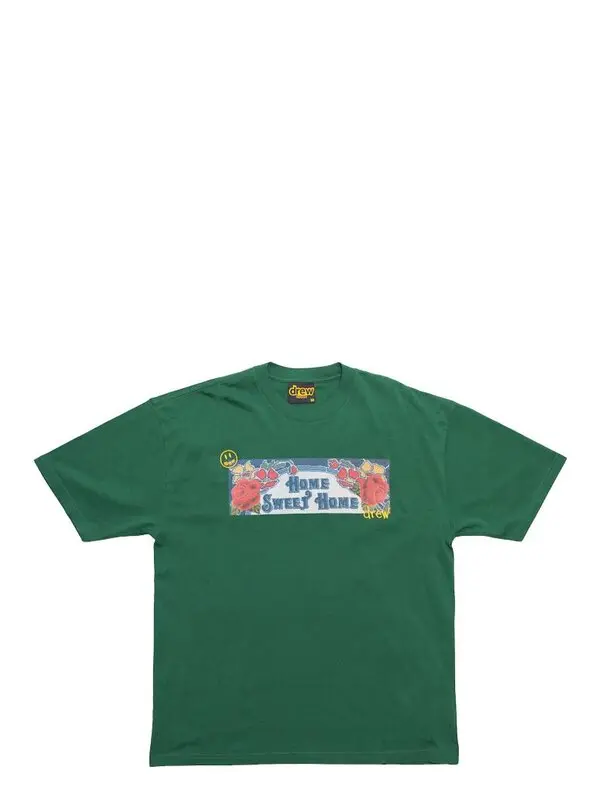 Drew House Home Sweet Home Short Sleeve T-shirt - Forest
