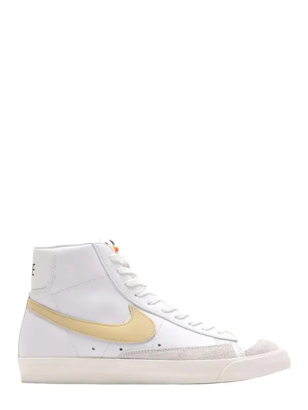 Nike Blazer Mid 77 Vintage Sneakers - White/peach/hyper Crimson