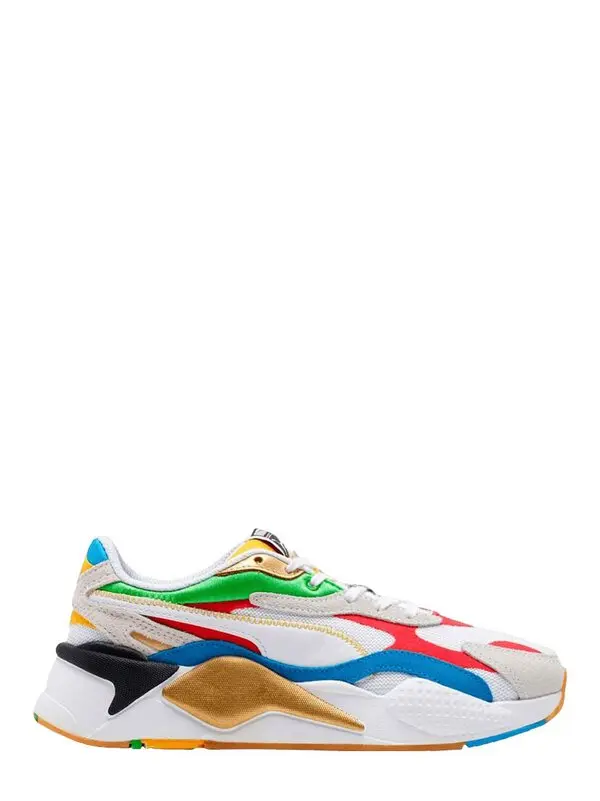 PUMA Rs-x3 Wh Unity Sneakers - White/high Risk Red/dresden Blue