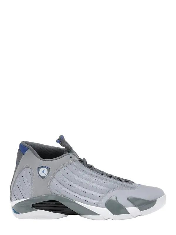 JORDAN Retro Sneakers - Wolf Grey/white/sport Blue