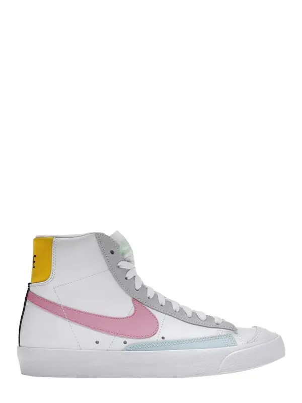 Nike Blazer Mid 77 Vintage Pastel Sneakers - White/pink Glow/pure Platinum
