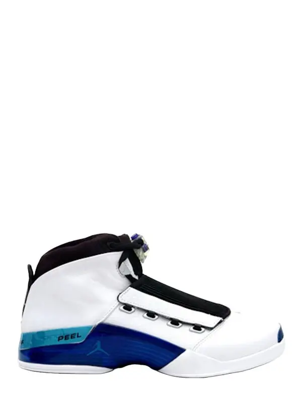 JORDAN 17 Og Wizards Home Sneakers - White/college Blue/black