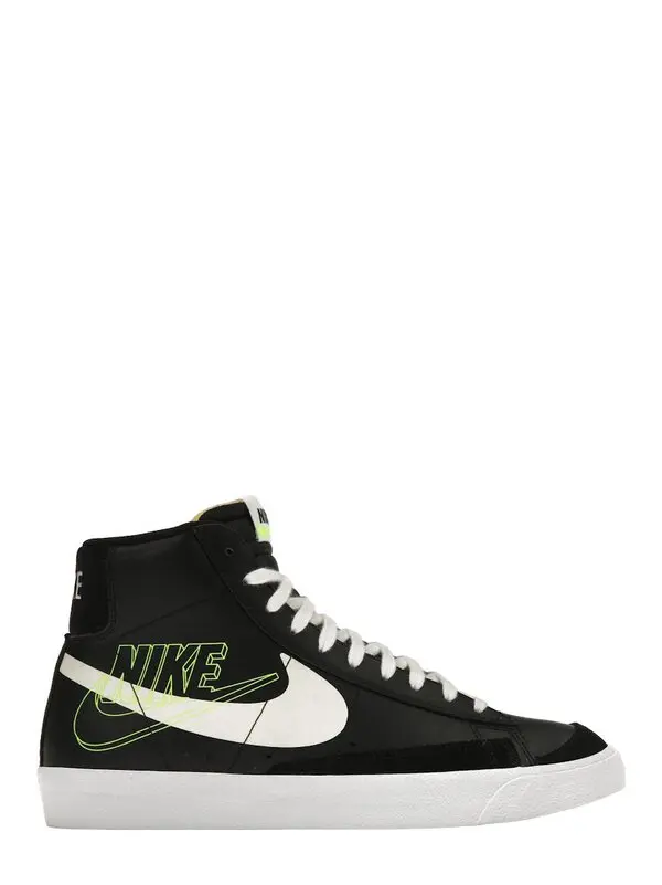 Nike Blazer Mid 77 Vintage Reverse Logo - Black/sail/white