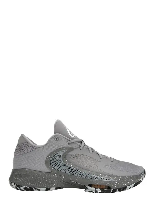 Nike Zoom Freak 4 Etched In Stone - Wolf Grey/cool Grey/black