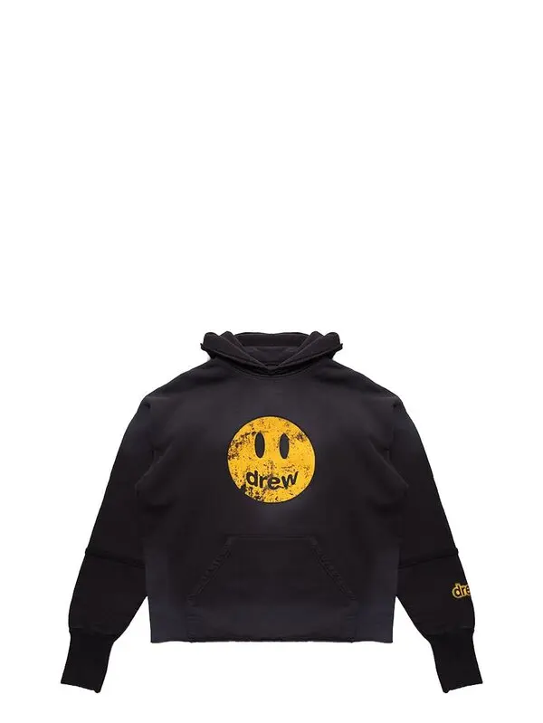 Drew House Deconstructed Mascot Hoodie - Faded Black