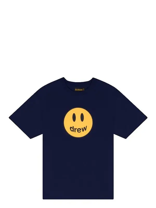 Drew House Mascot Short Sleeve Tee Shirt - Dark Navy Blue