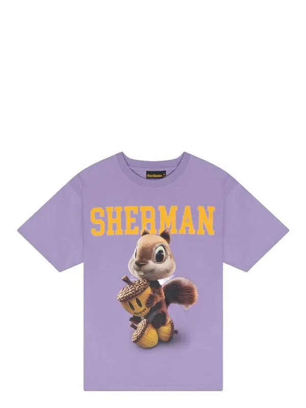 Drew House 3d Sherman Short Sleeve Tee Shirt - Lavender
