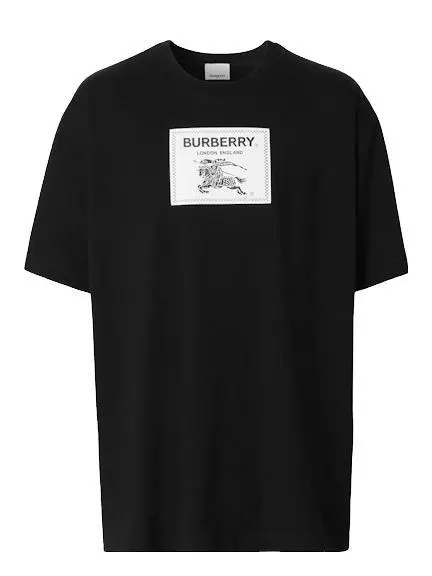 Burberry Prorsum Label Cotton T-shirt - Black